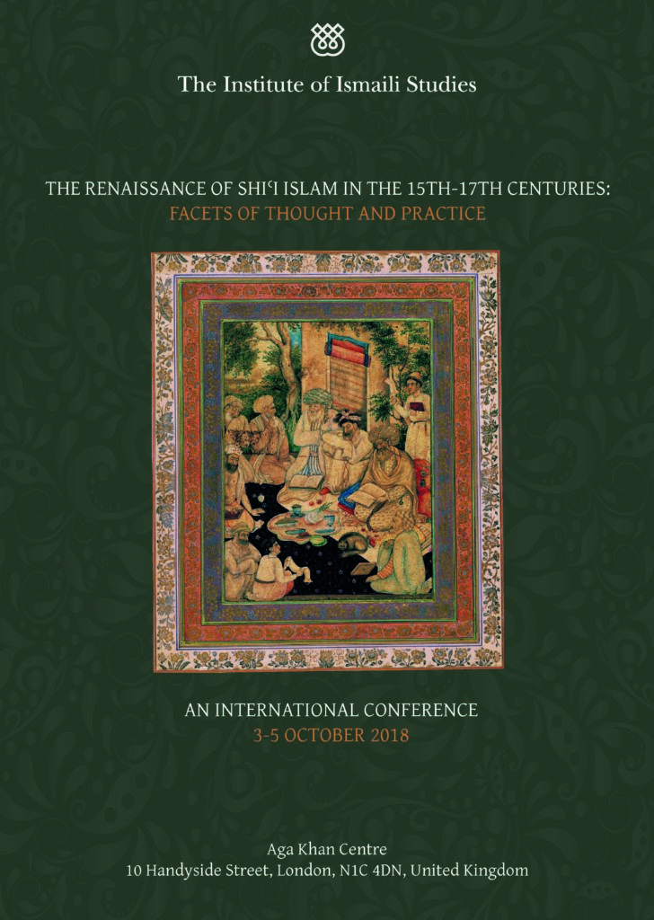 Conference Highlights: The Renaissance of Shiʿi Islam in the 15th–17th ...